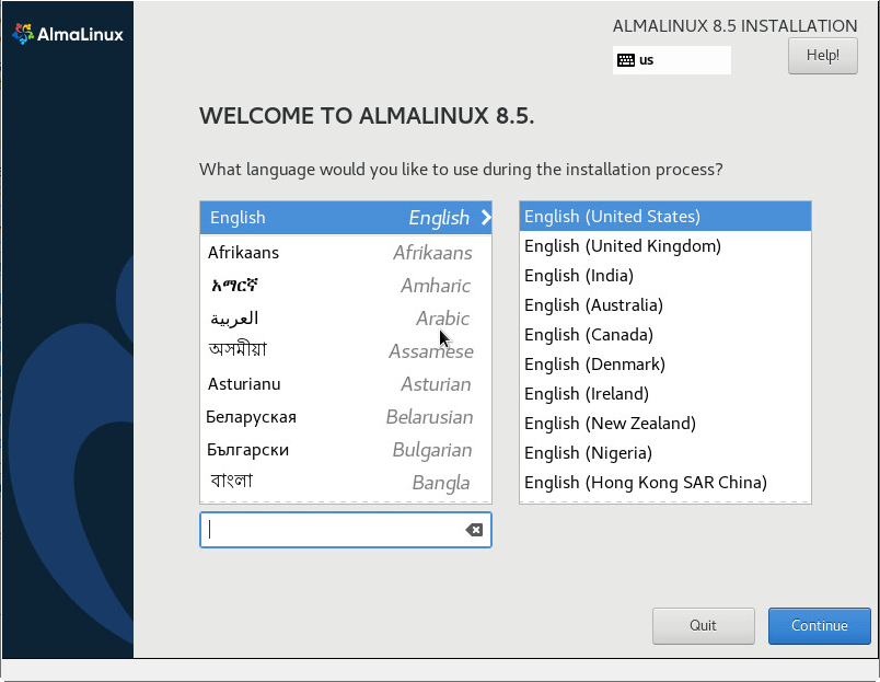 Install Alma Linux 8 Step by Step - Notes Habibzain
