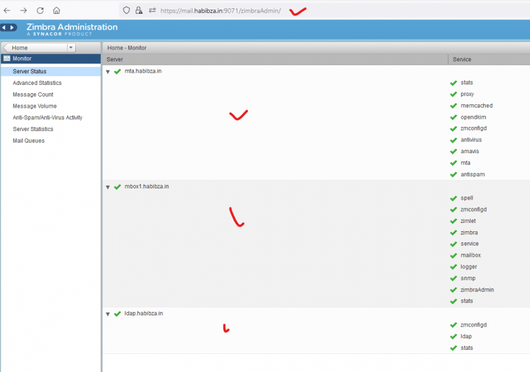 Install Zimbra MTA - Zimbra Multi Server- Notes Habibzain