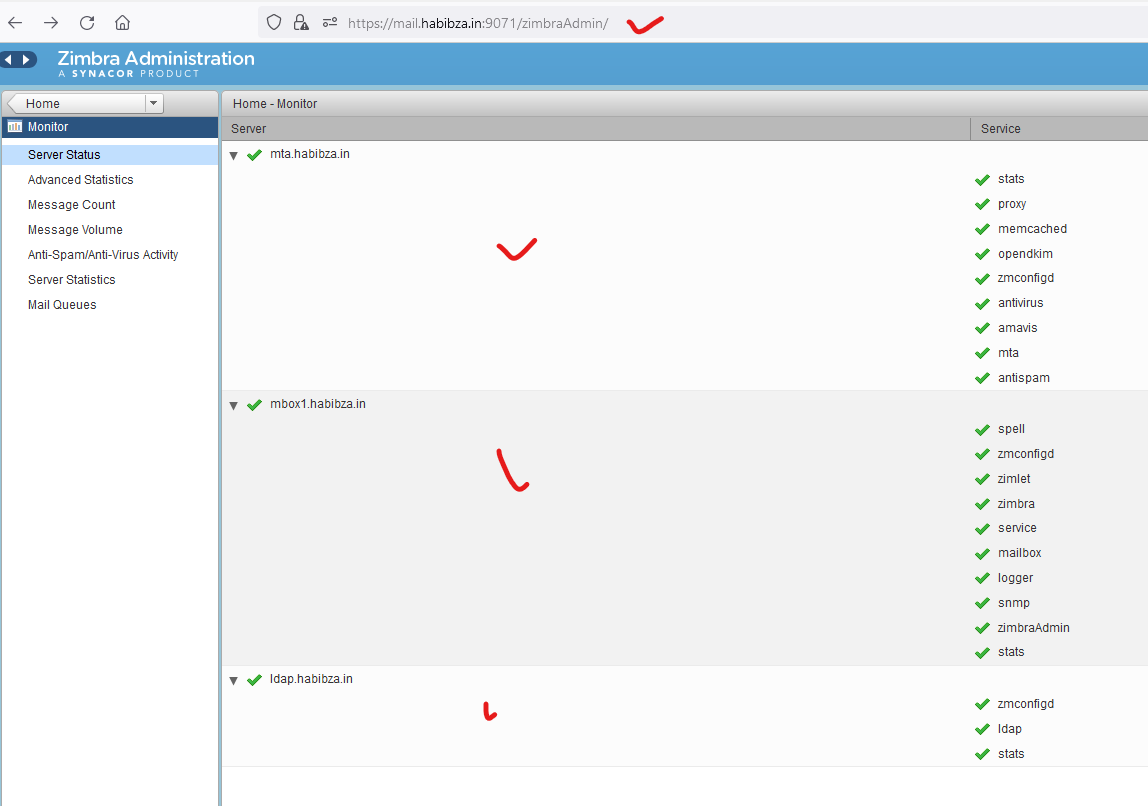 Install Zimbra MTA - Zimbra Multi Server- Notes Habibzain